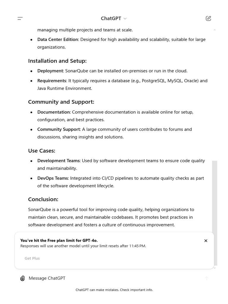 SonarQube Overview and Features | PDF