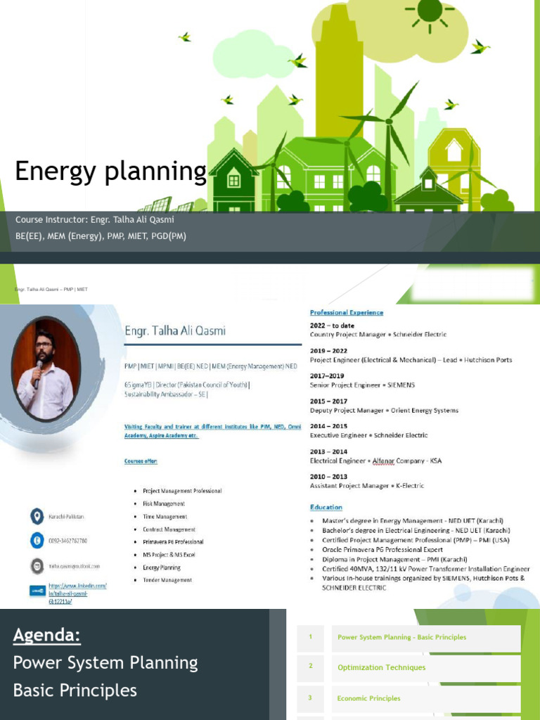 Energy Planning By Ned Pdf Electric Power Transmission Electric