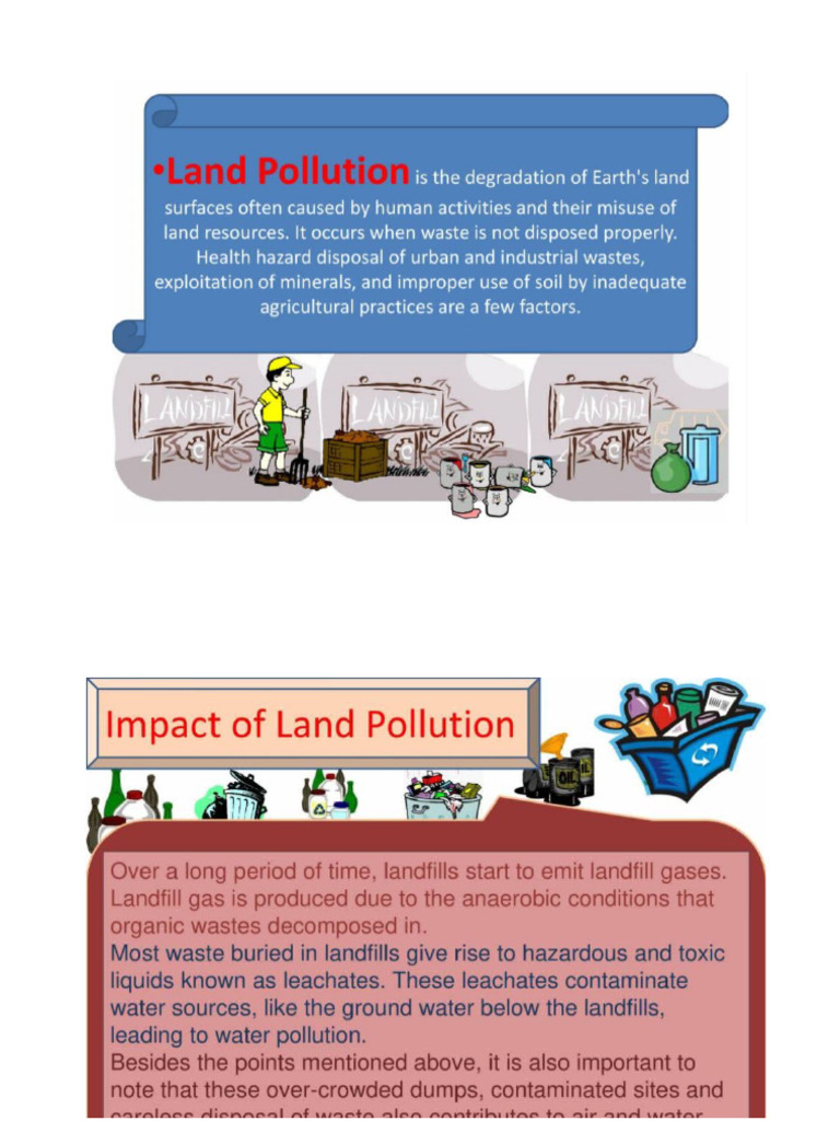 Land Pollution | PDF