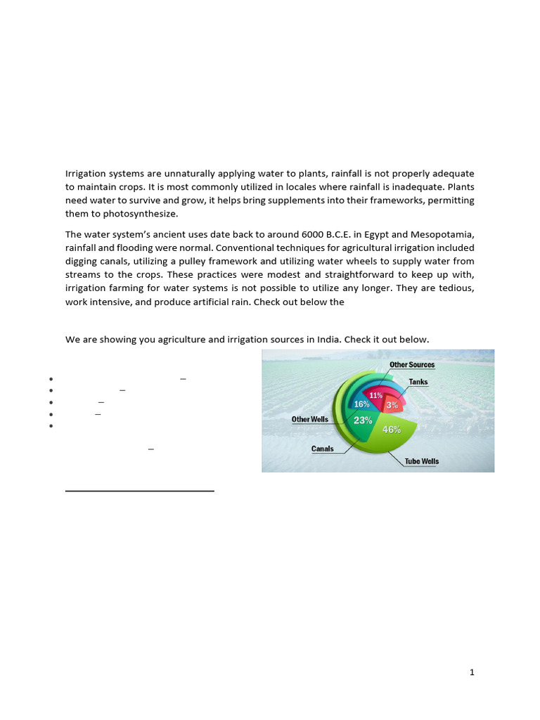 Understanding Irrigation Systems | PDF | Irrigation | Home & Garden