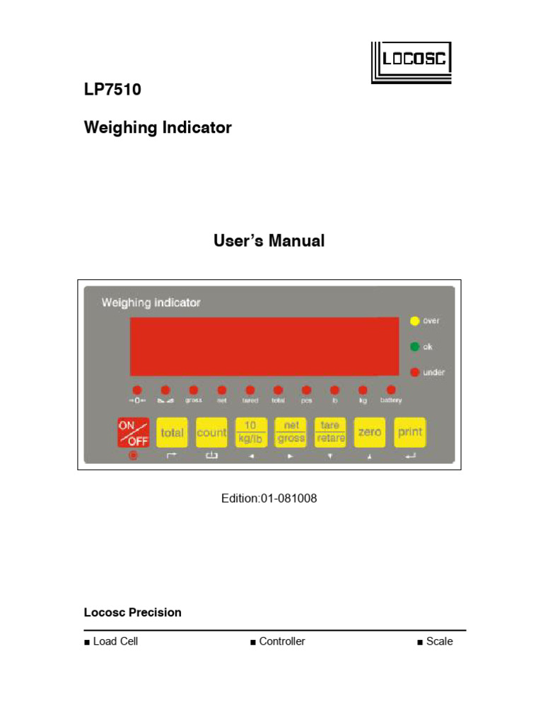 Lp7510 User Manual | PDF