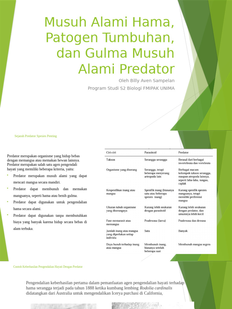 Musuh Alami Predator | PDF