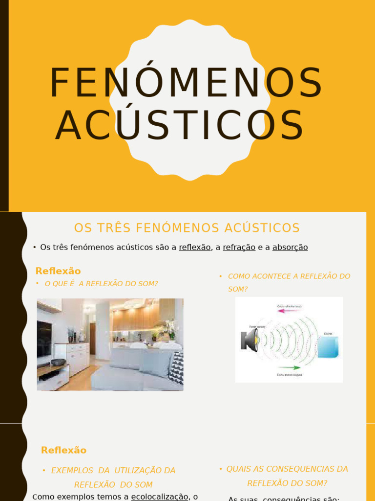 Fenómenos Acústicos | PDF
