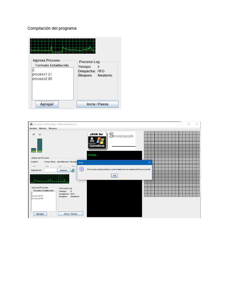 Ejecucion programa | PDF