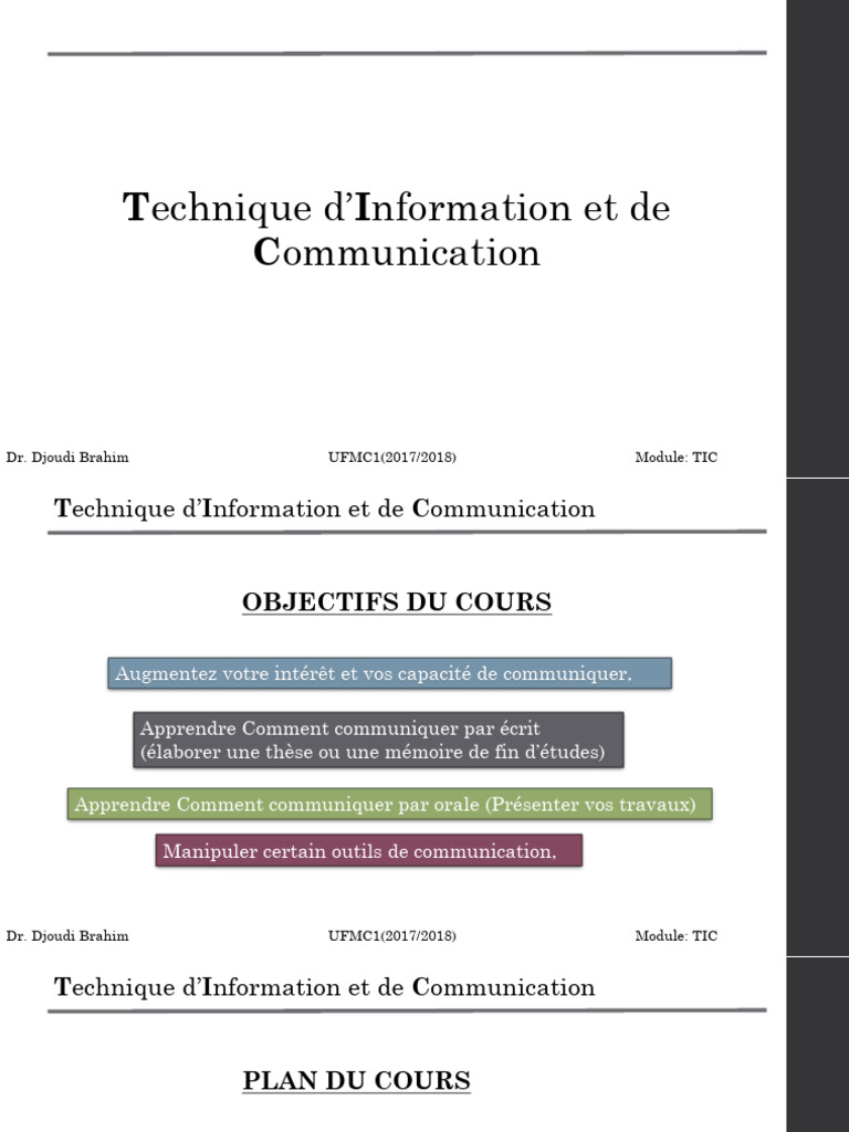 Tic C1 | PDF