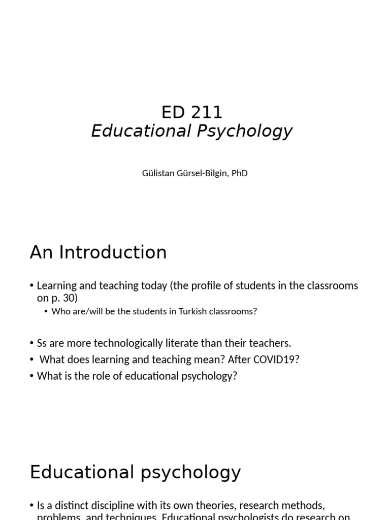 ED211 Cpt 2 GGB | PDF