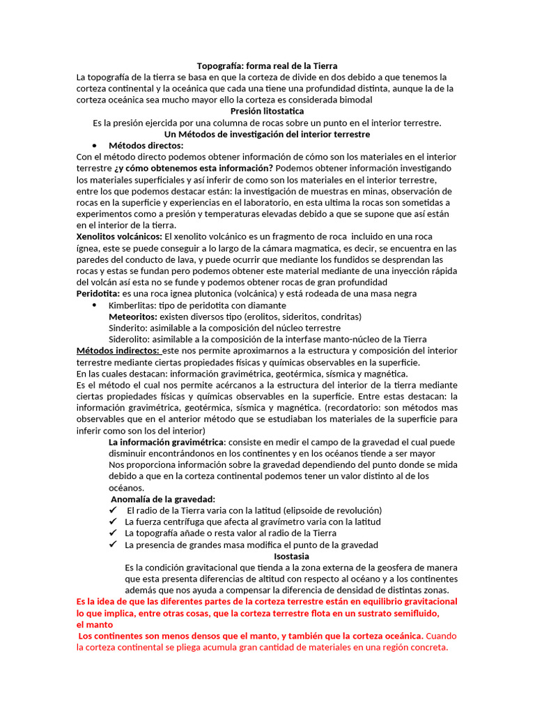 resumen de geo tema 3 | PDF