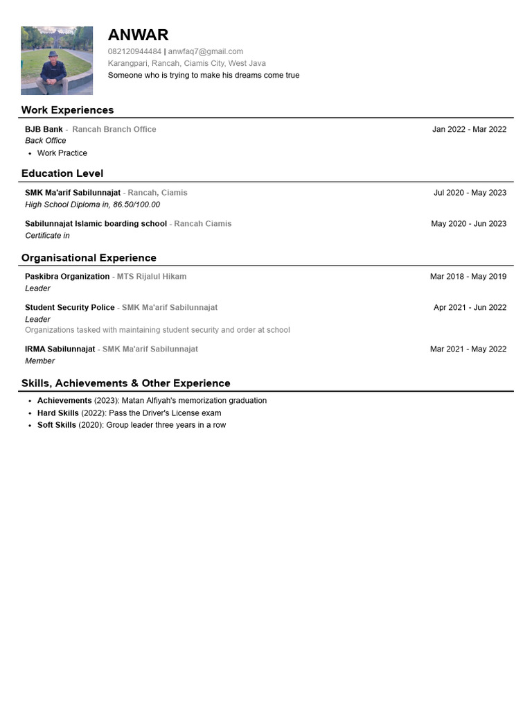 Anwar Resume | PDF