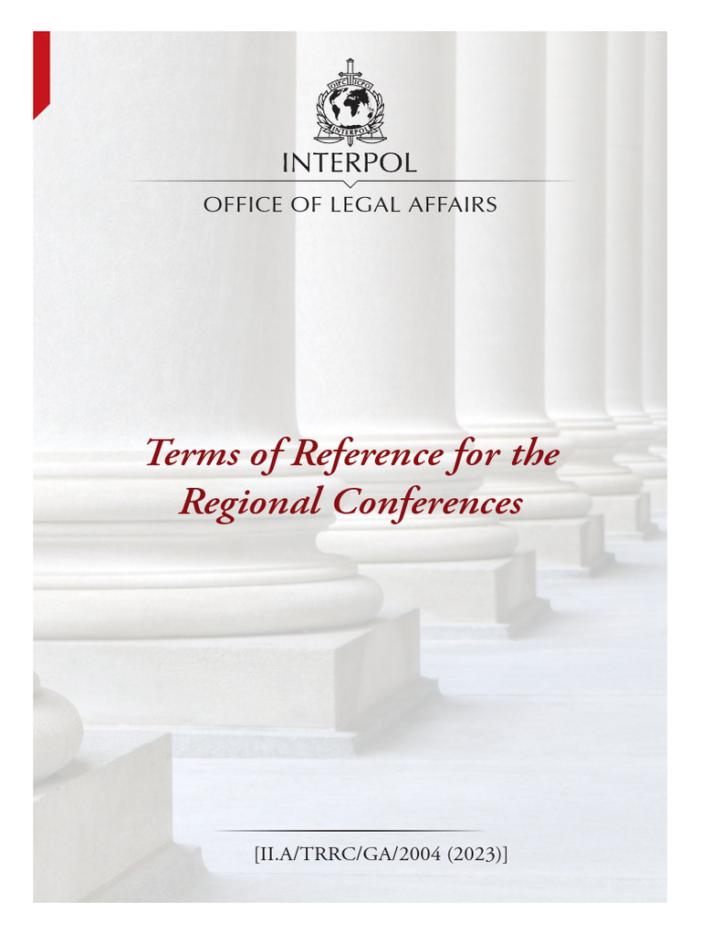 06 E Terms of Reference Reg Conf 2024 | PDF