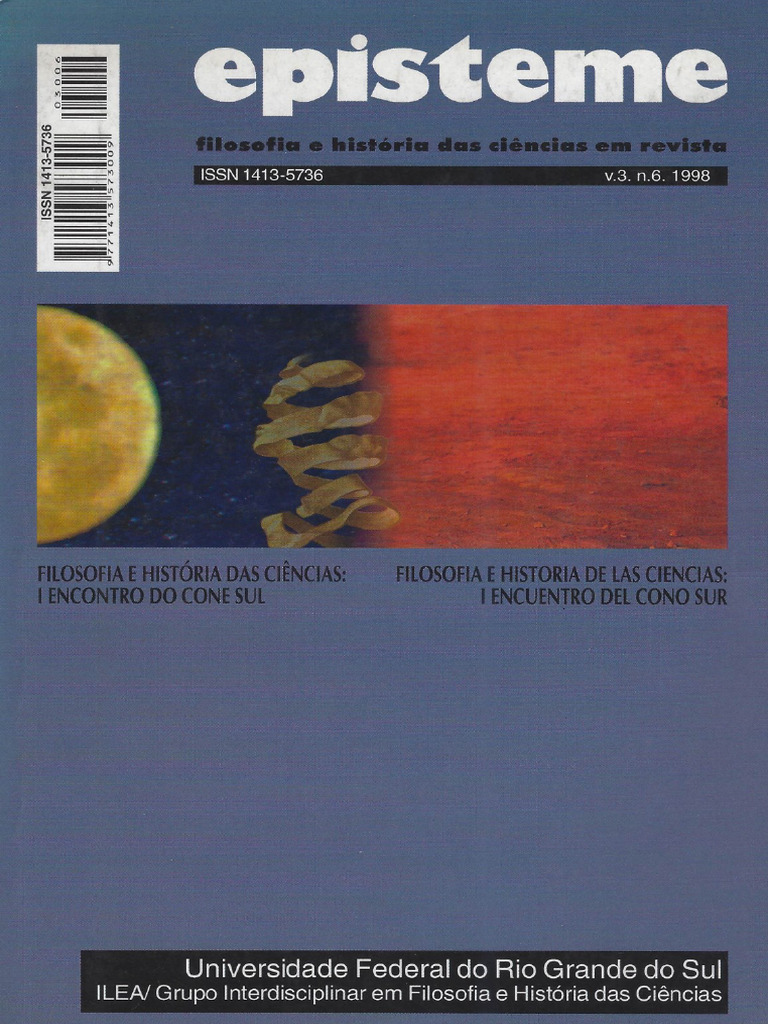 Revista Episteme v. 3, N. 6, 320 P., 1998 | PDF