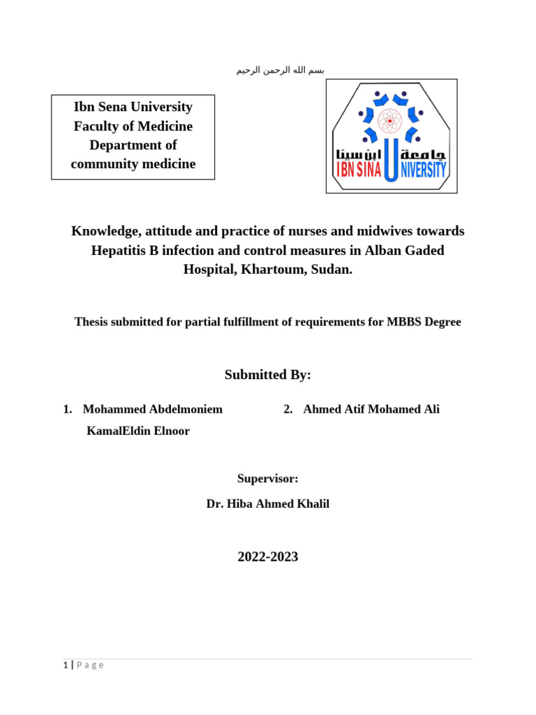 Final Edition to Upload | PDF | Hepatitis B | Hepatitis