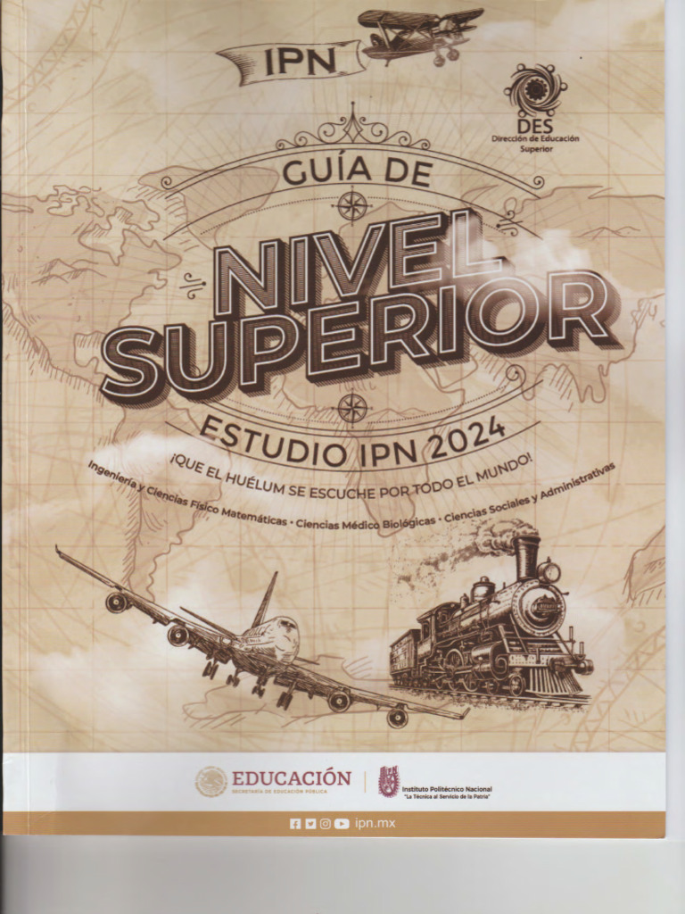 Guia IPN 2024 Nivel Superior | PDF