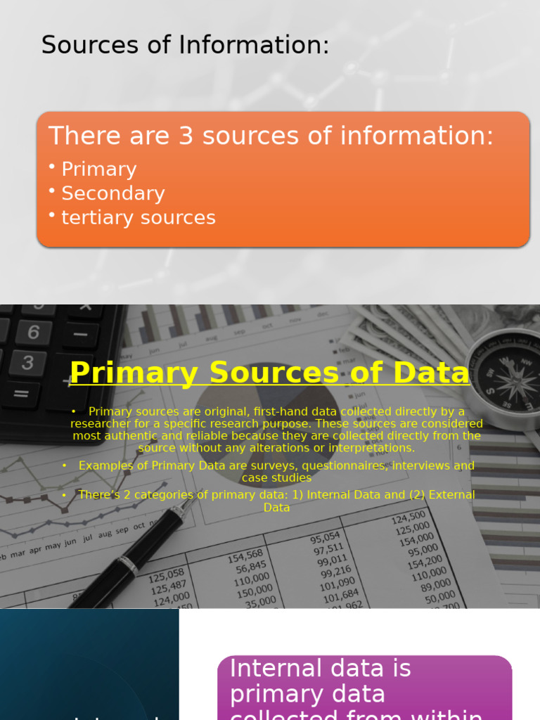 Sources of Information | PDF