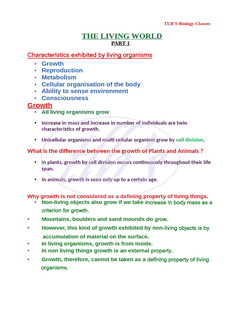 Living World | PDF