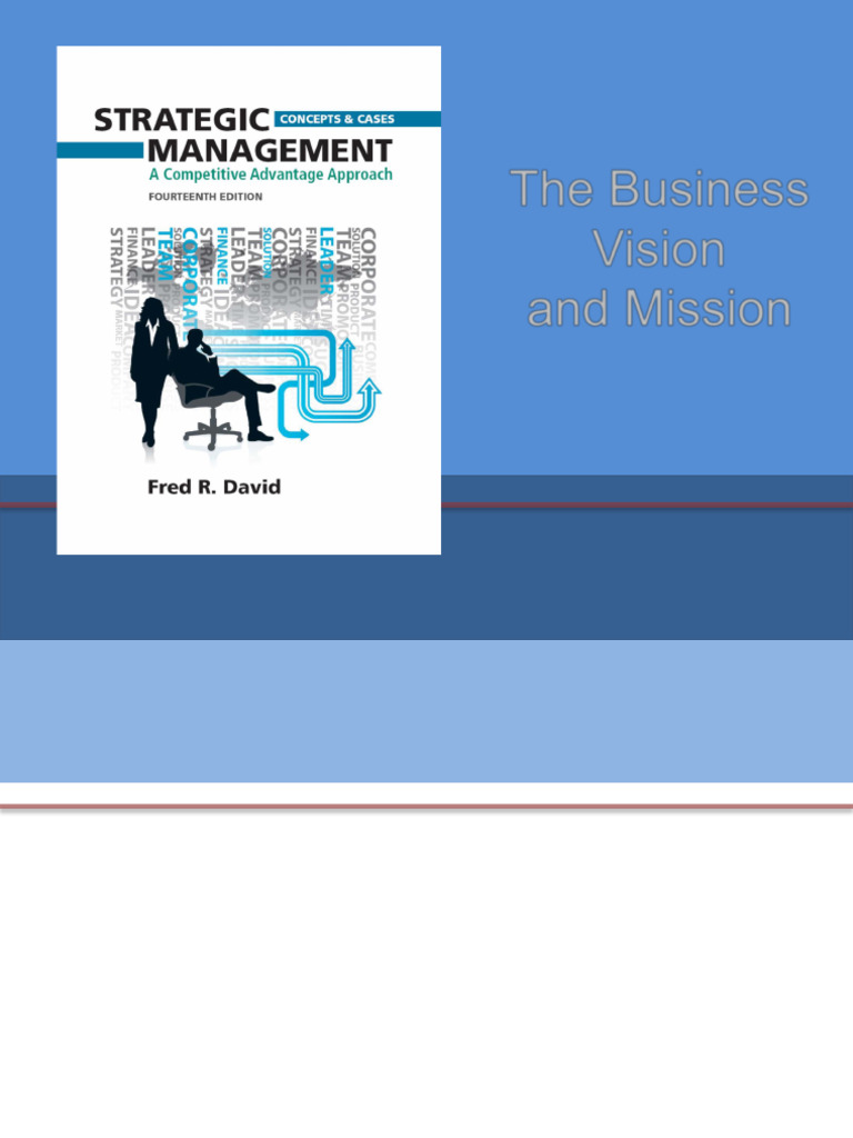 Ch-2The Business Vision and Mission Statement | PDF
