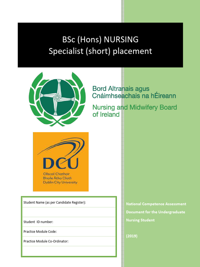 Specialist Placement (Short - 3 Weeks or Less) | PDF