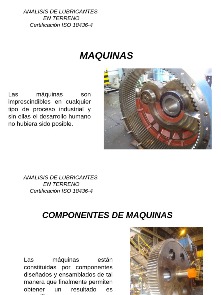 ANALISIS LUBRIC. EN TERRENO II | PDF