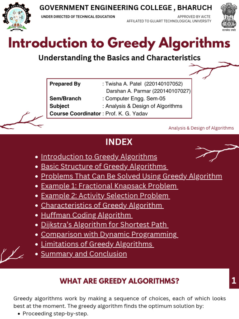 Greedy Algorithms (1) | PDF Greedy Algorithms (1) | PDF