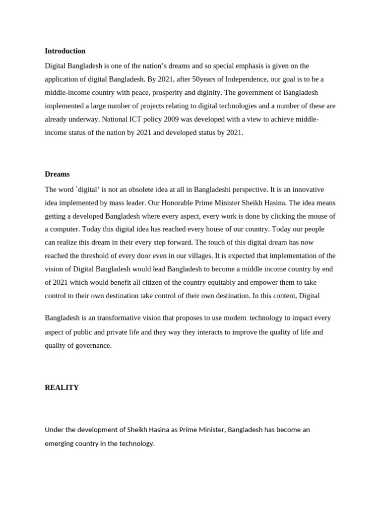 Assignment Bangla Studies | PDF