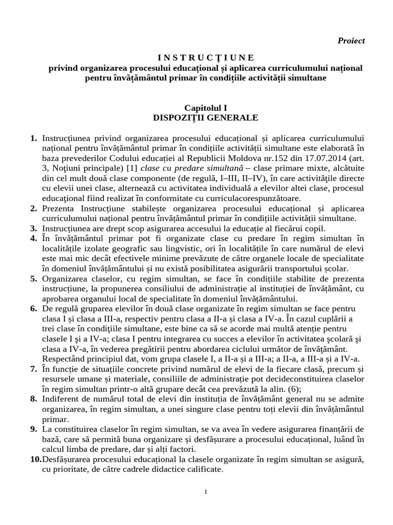 Instructiune Simultan | PDF