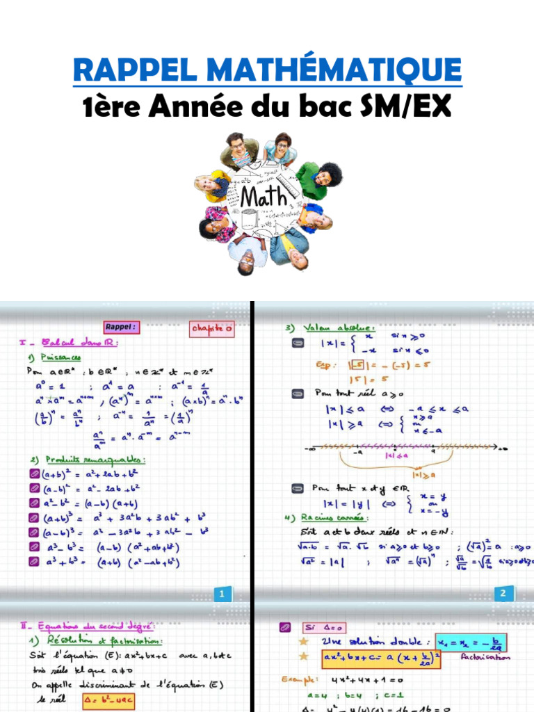 Rappel Maths | PDF