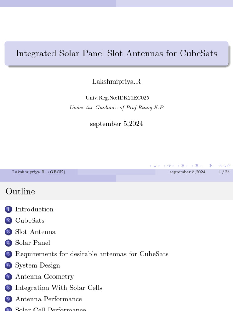 Seminar Slides | PDF