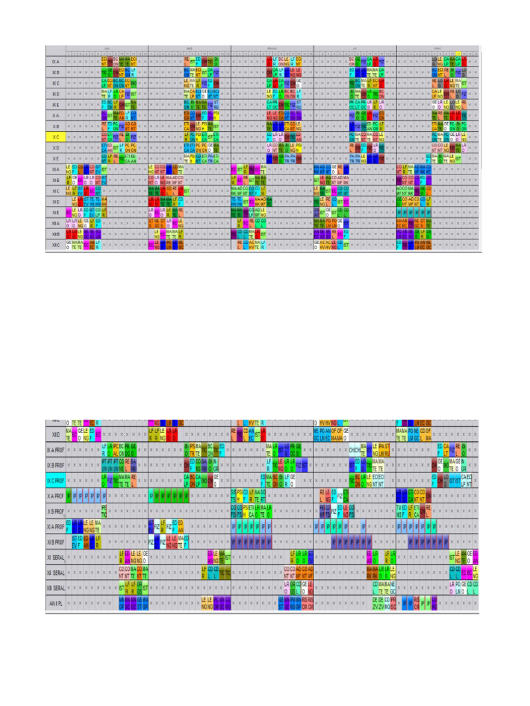 ORAR ELEVI 5 OCT | PDF