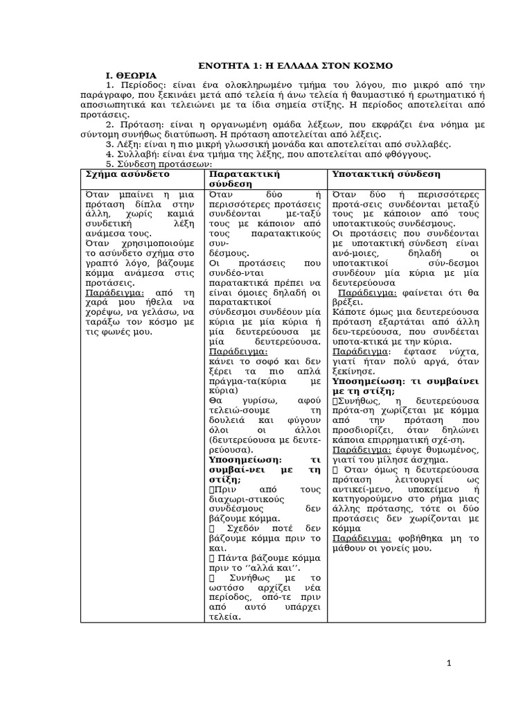 ΕΝΟΤΗΤΑ. 1 | PDF