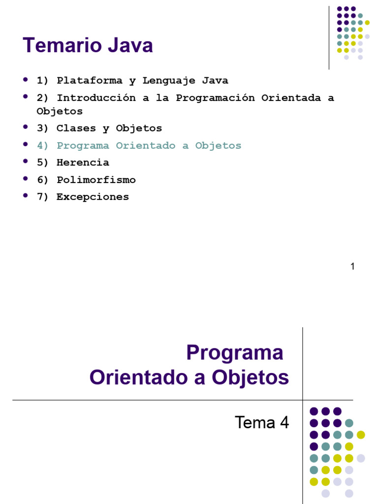 TEMA4_POO(2) | PDF