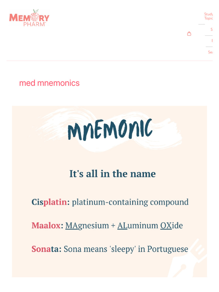 Memory Pharm 7 | PDF