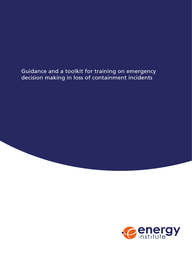Emergency Decision-Making Toolkit | PDF | Risk | Emergency