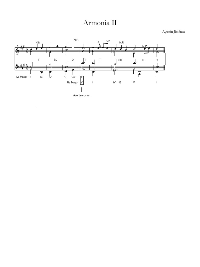 Armonía II | PDF