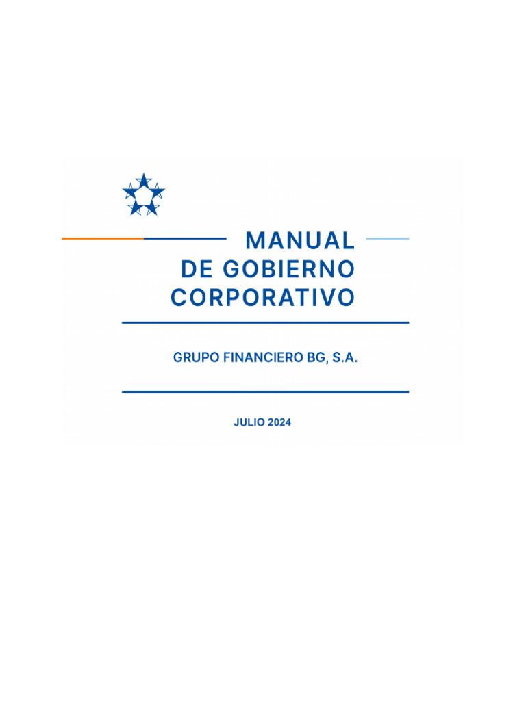 Gobierno Corporativo de GFBG 2024 07 v1 | PDF