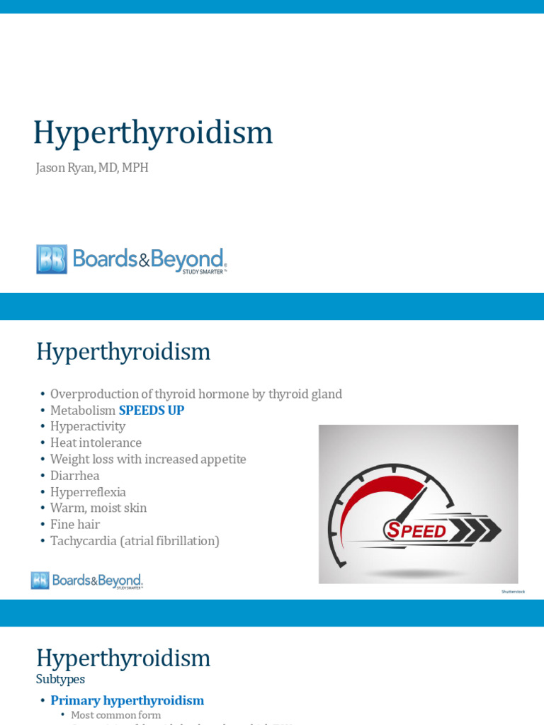 Hyperthyroidism Atf | PDF