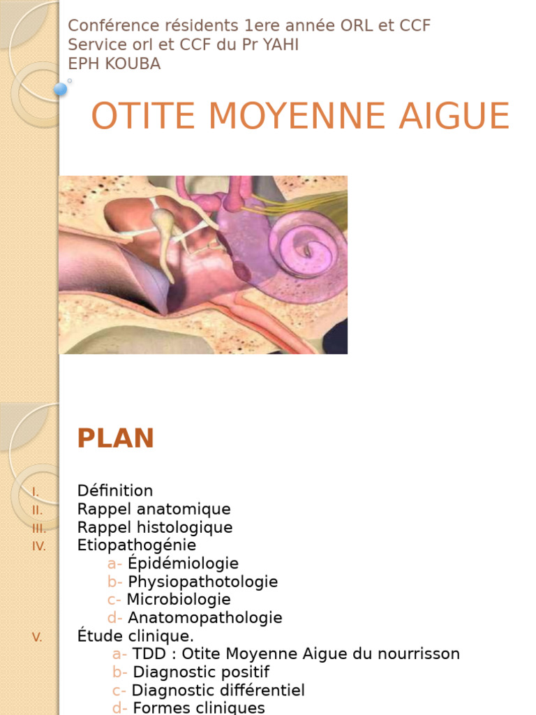 Otite Moyenne Aigue 2016 | PDF