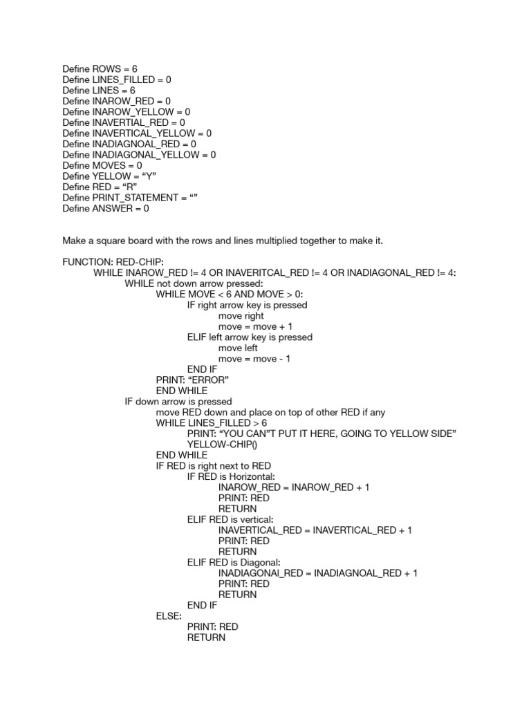 Pseudocode Culminating | PDF