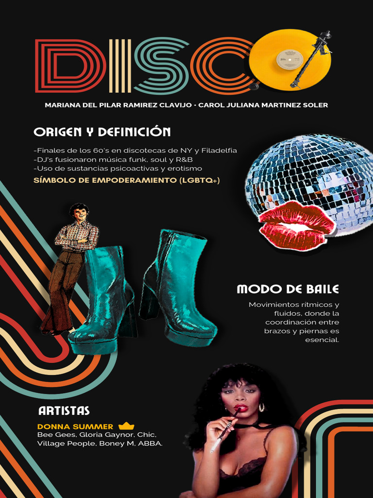Música Disco Infografía | PDF