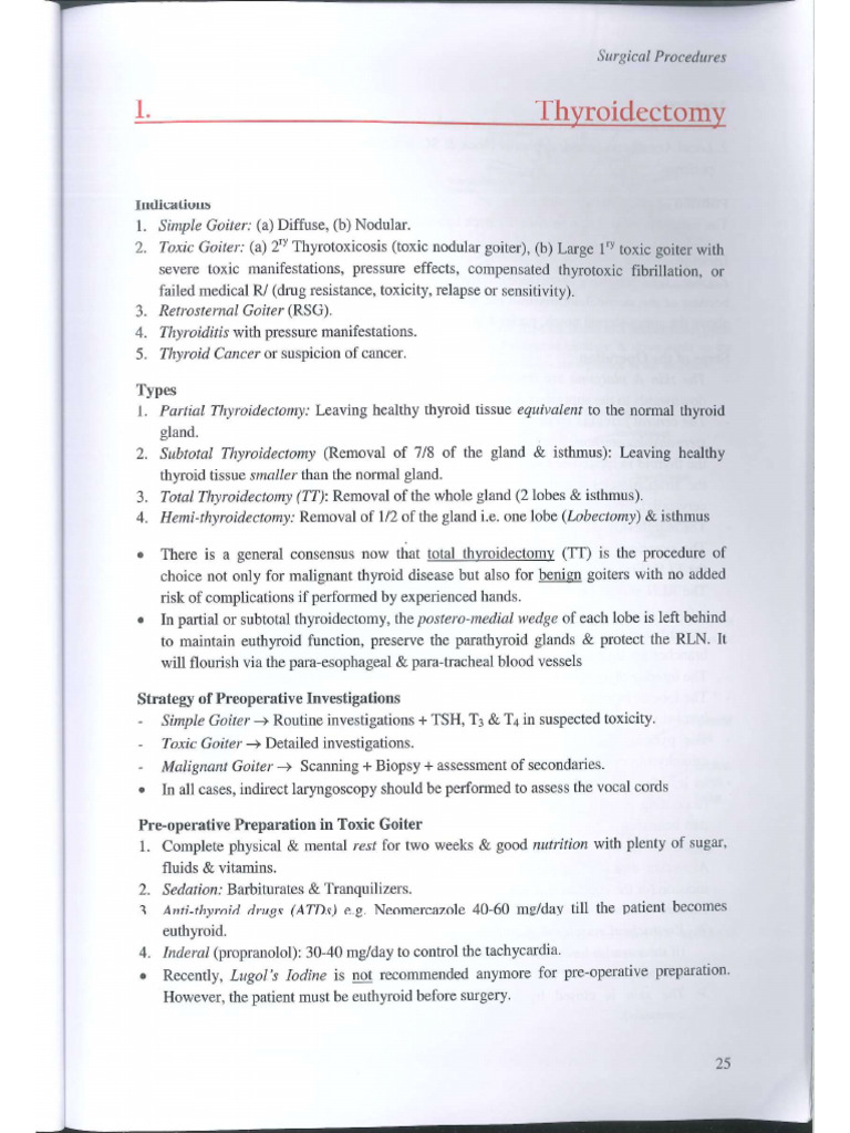 thyroidectomy book | PDF