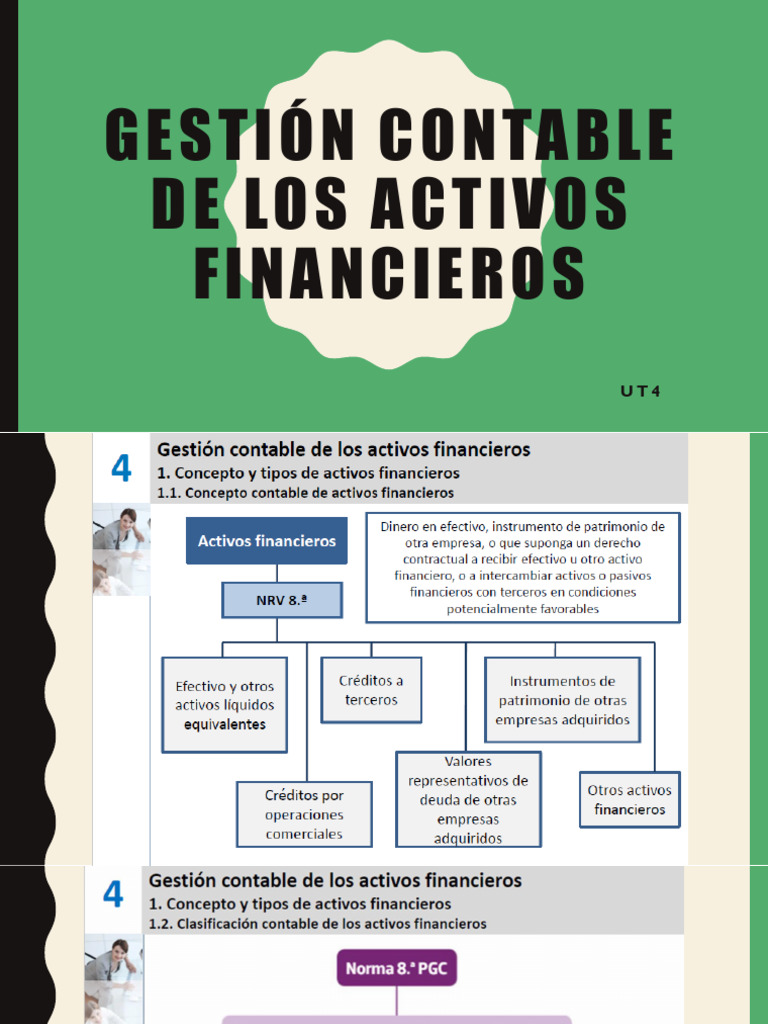 Unidad 4. Gestión Contable de Los Activos Financieros EVAGD | PDF