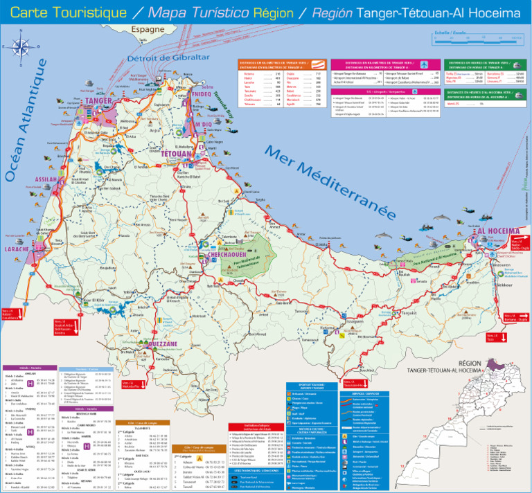 Carte-Region-Tanger-Tetouan-Al-Hoceima | PDF