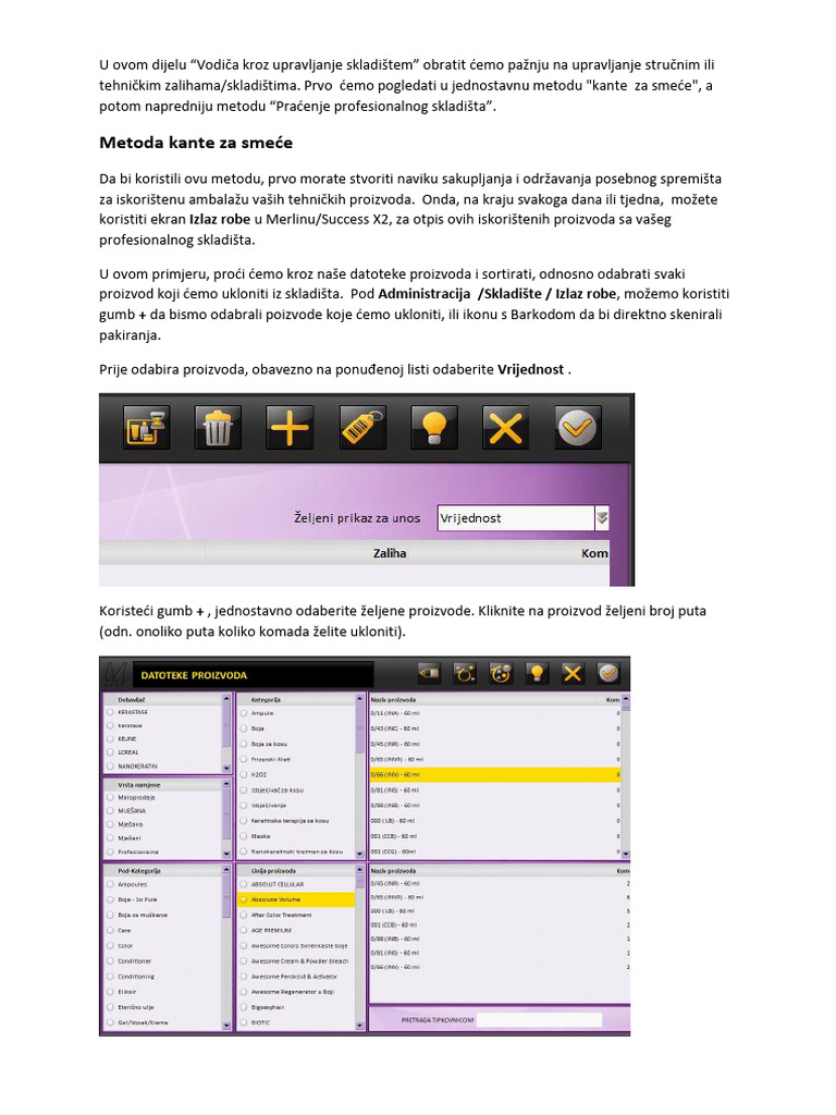 Otpis Proizvoda U Skladištu | PDF
