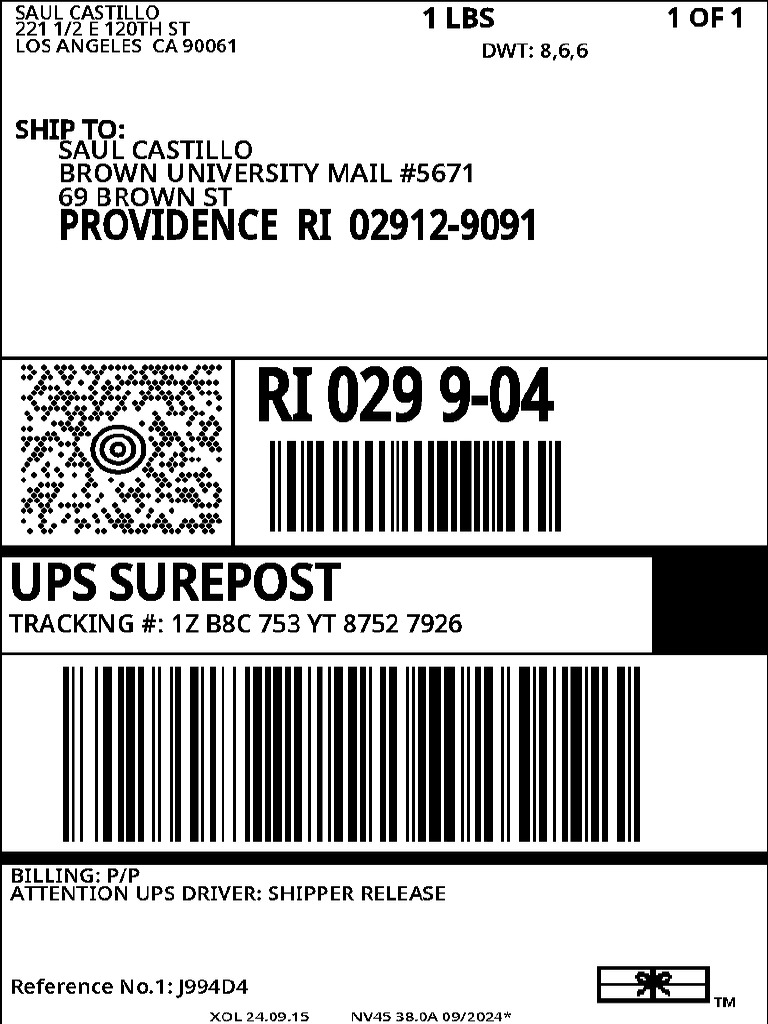 2024 09 21 - Saul Castillo - 1ZB8C753YT87527926 | PDF