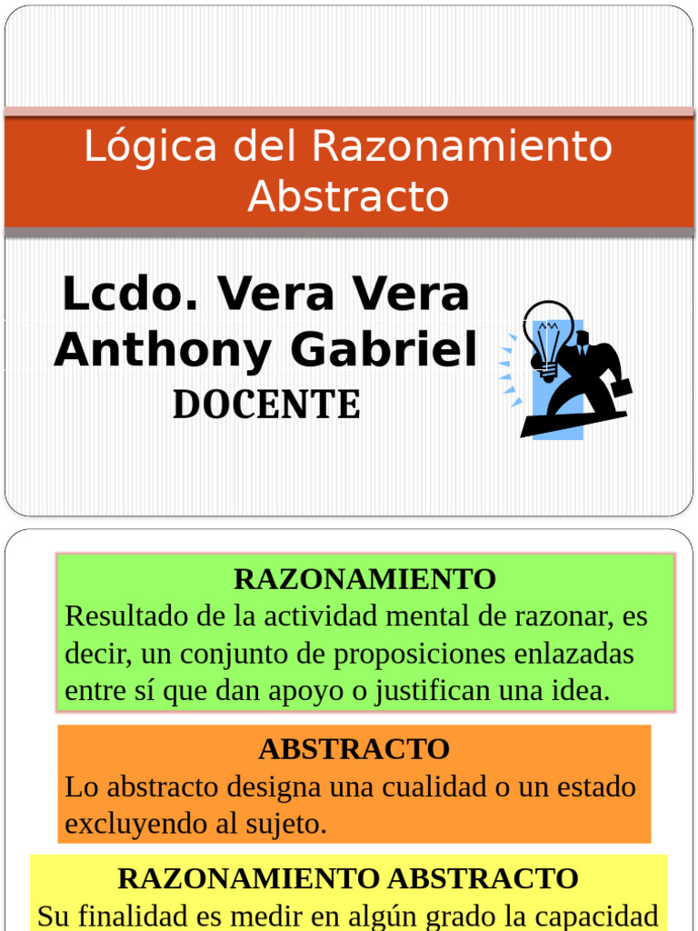 Razonamiento Abstracto - Respuestas | PDF