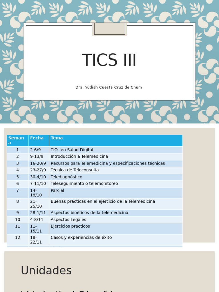 Clase Semana 3.1 | PDF
