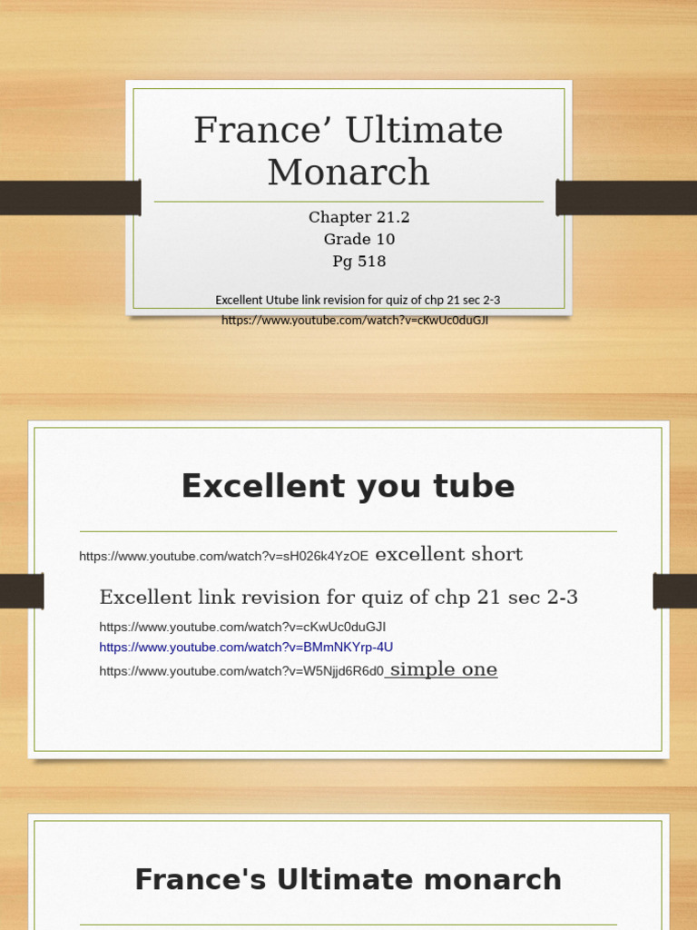 21.2france' Ultimate Monarch | PDF