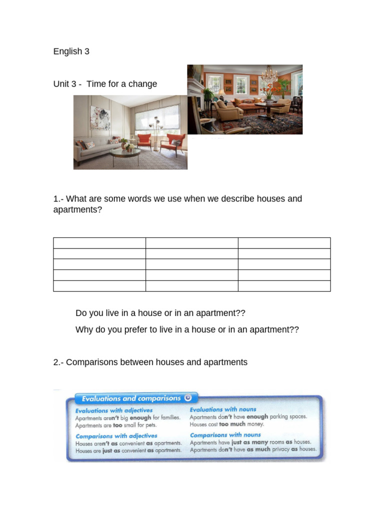 Unit 3 Lesson Plan | PDF