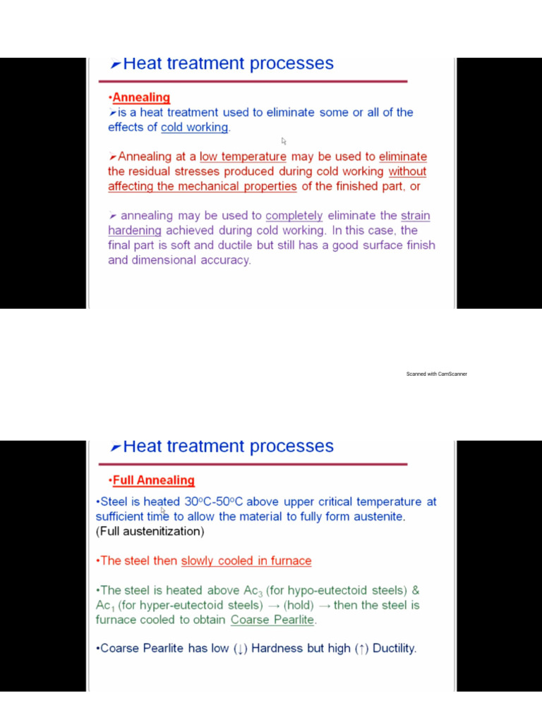 Heat Treatment Process | PDF