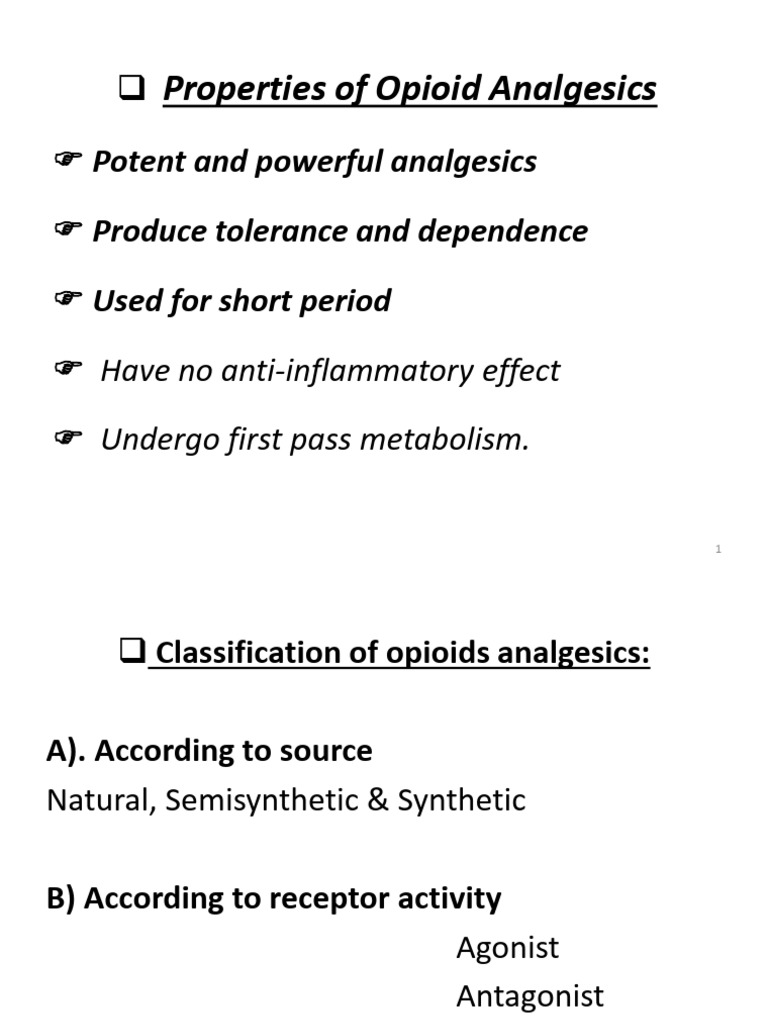 Opioids | PDF