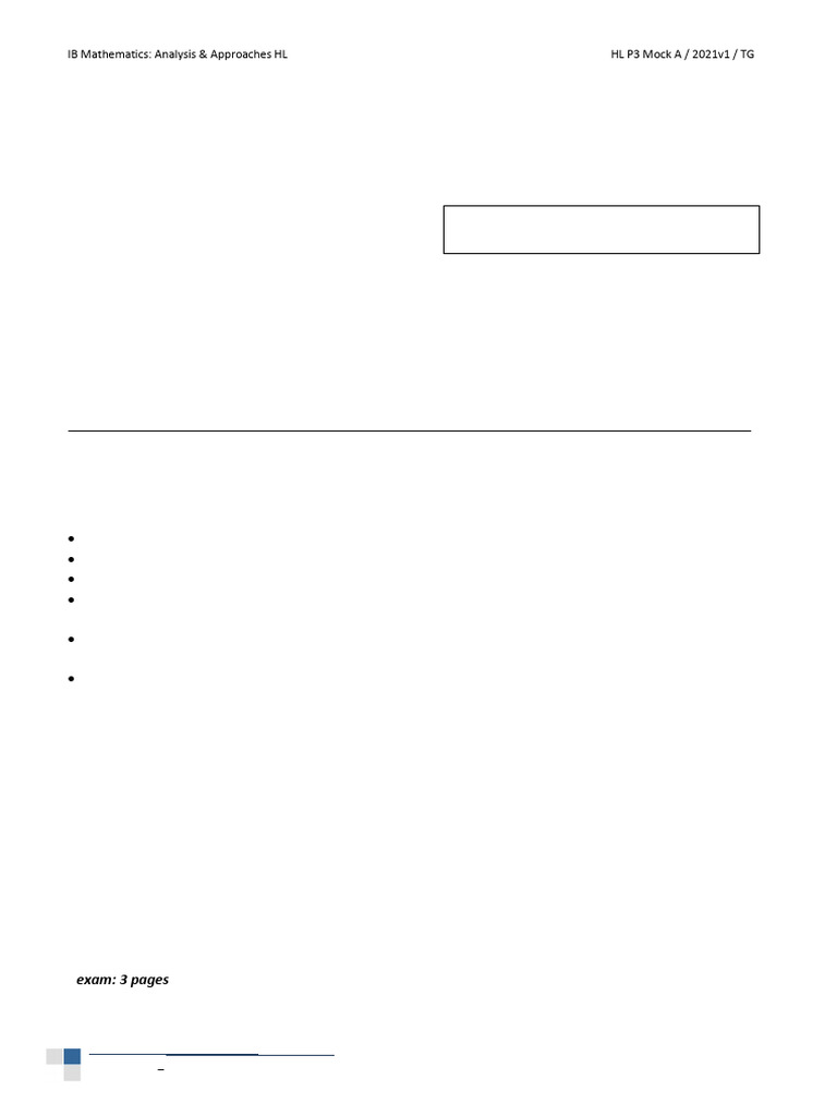 Mocka Aa HL p3 2021 v1 | PDF