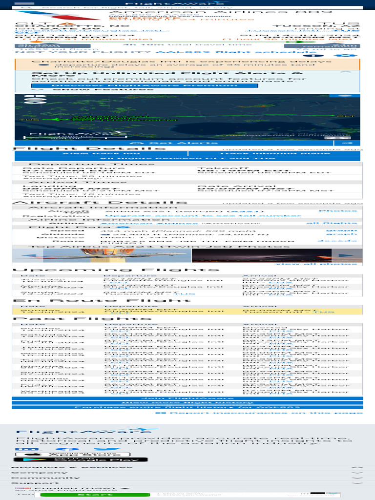 AA809 (AAL809) American Airlines Flight Tracking and History ...